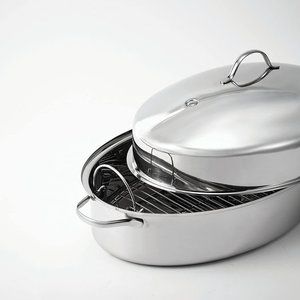 Oneida | Kitchen | Oneida Stainless Steel 8inch X 12inch Oval Dome ...